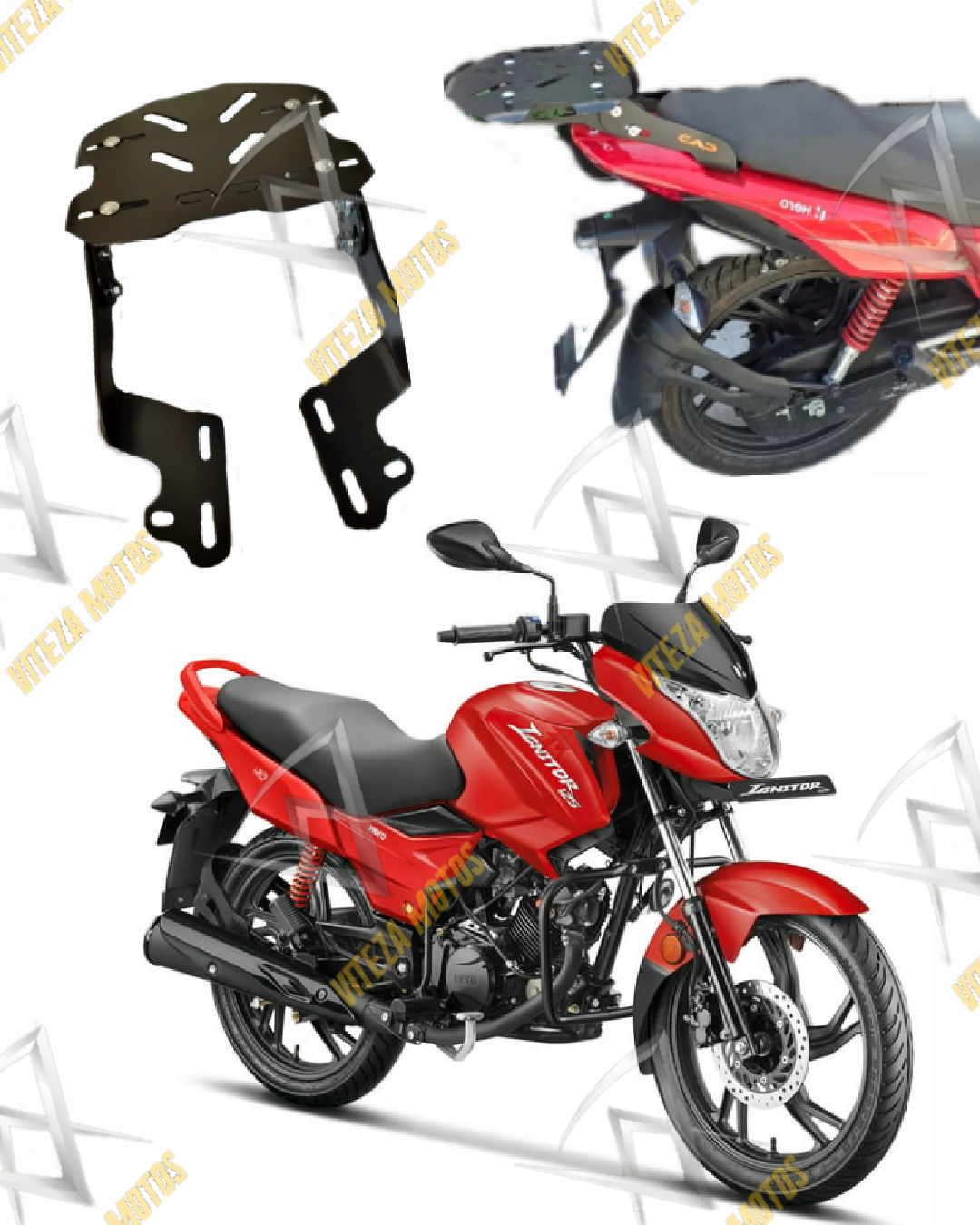 Parrilla para Hero Ignitor 125 de Posiciones – Viteza Motos