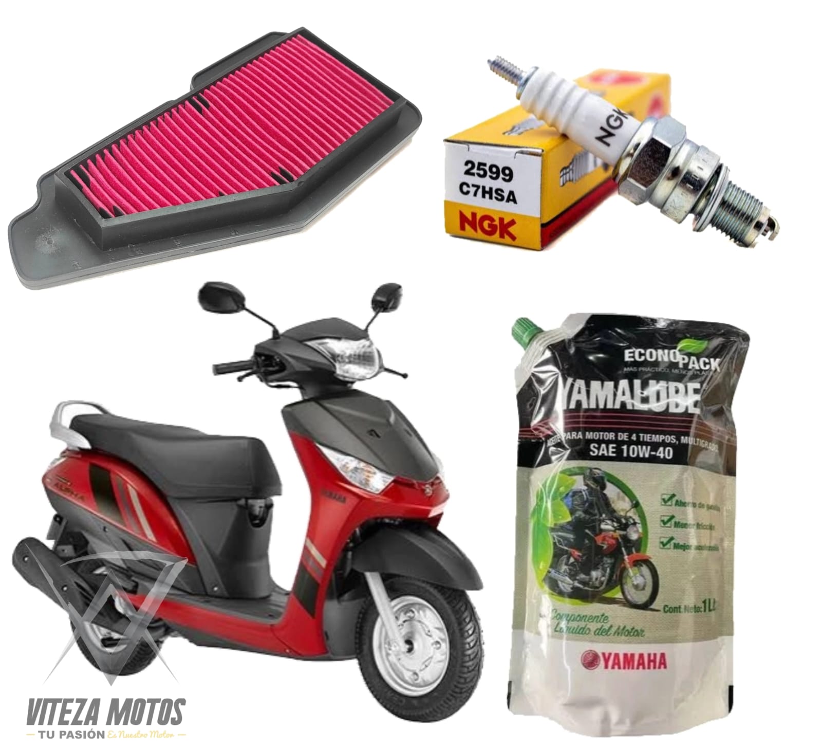 KIT DE AFINACION PARA CYGNUS/RAY ZR – Viteza Motos