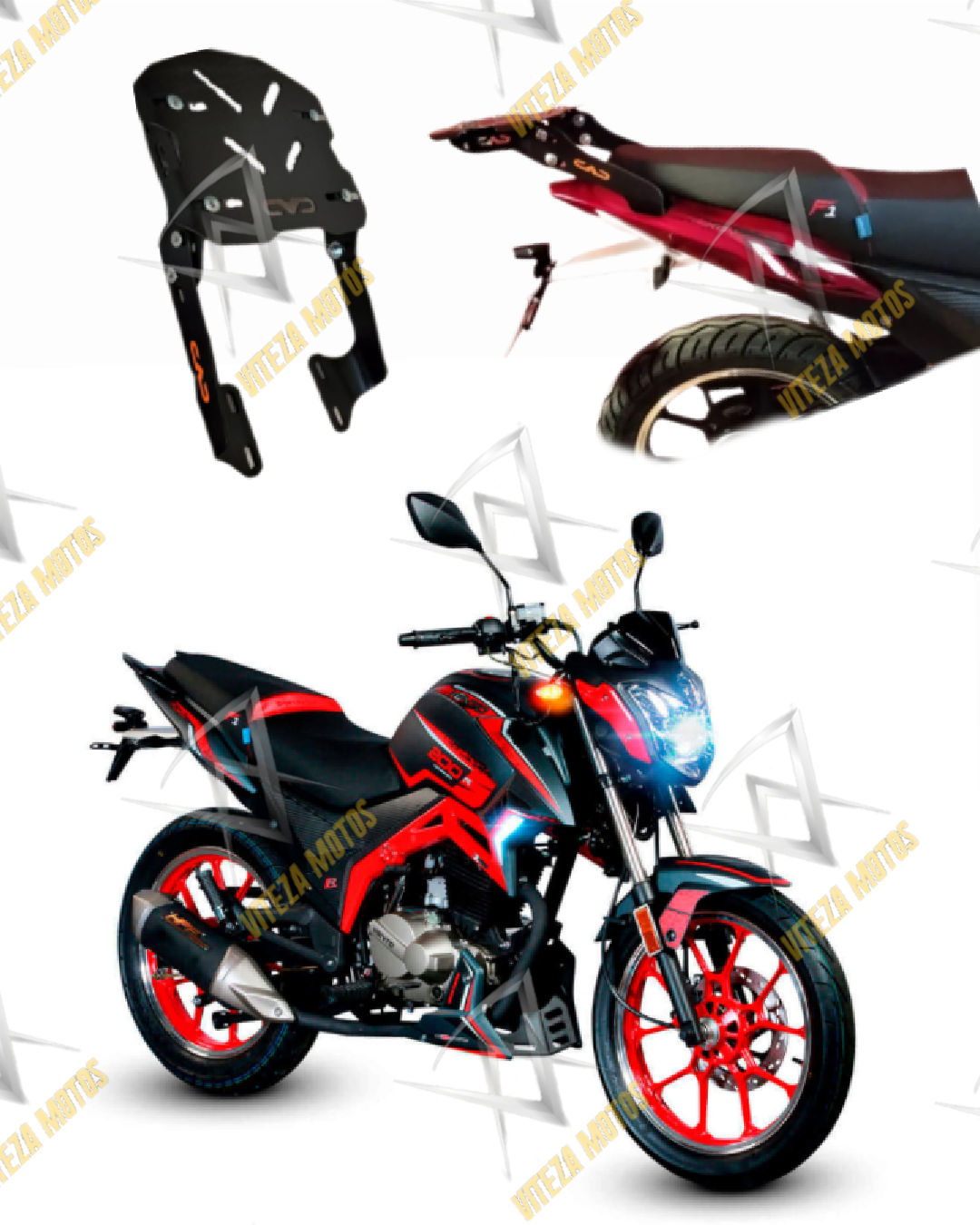 Parrilla para Vento Falkon 200 de Posiciones – Viteza Motos